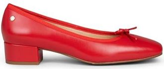 miMaO Ballerines à Petit Talon pour Femme Rouge, EU 42