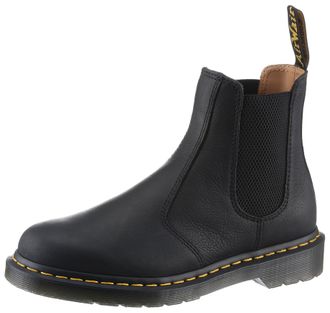 Dr. Martens Chelseaboots DR. MARTENS 2976 AMBASSADOR schmale Form, Herren, Gr. 37, schwarz, Elastischer Einsatz, Leder, unifarben, Schuhe Chelseaboots, Schlupfsti