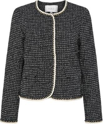 Vero Moda Yasclara Veste Noos pour femme, Noir, numeric_40
