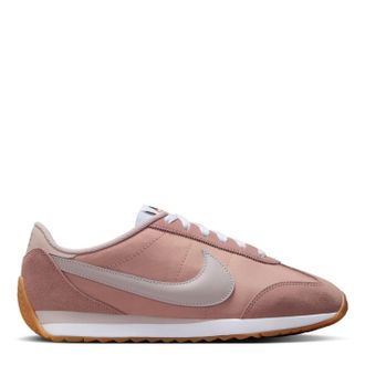 Nike Waffle Debut Sneaker f&uuml;r Damen, Wildleder, Keilabsatz (Pink)