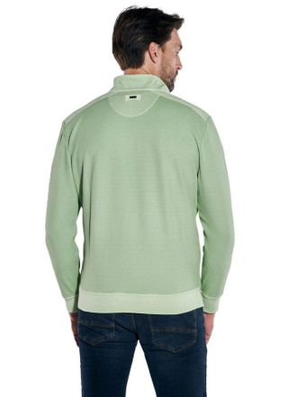 Engbers Sweatshirt Herren Sweatshirt mit Zipper, Hellgruen