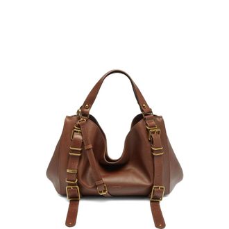 Diesel D-One-Medium Top-handle Bag In Treated-leather