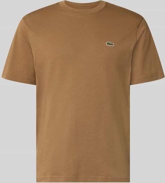 Lacoste Relaxed Fit T-Shirt aus reiner Baumwolle Modell BASIC ON