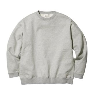 Snow Peak Cotton Pullover - - Sweatshirts & Hoodies - Herren - Grau - M