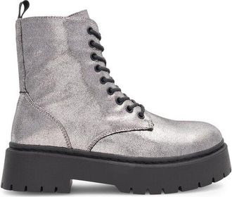 Jenny Fairy Schn&uuml;rschuhe CONNY H13123-1A Silberfarben