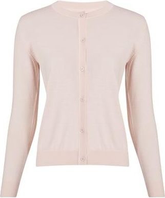 Au Printemps Paris Cardigan droit Acad en laine m&eacute;rinos
