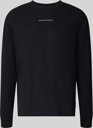 Marc O'Polo Denim Relaxe Fit Langarmshirt aus reiner Baumwolle