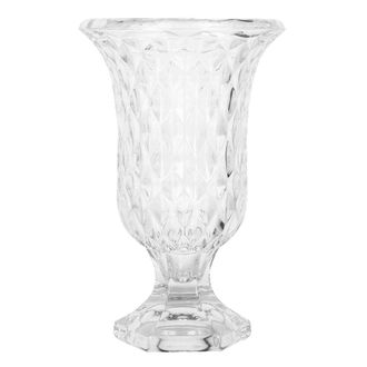 Clayre & Eef Vase &Oslash; 15x23 cm Transparant Glas