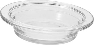 Valiclud Glas Aromatherapie Lampen Tablett Transparentes Wachswärmer Zubehör Runde Glasschale Für Duftöl Wachsschmelzplatte Haushalts Aromalampe Ersatzteil