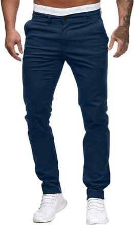 Generic Pantalon Homme Noir Grande Taille Pas Cher Pantalons Casual Sport Jogging Été Automne Pants Randonnée Coupe Droite Décontracté Léger Respirant Costume