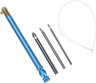 OSALADI 5stücke Stickwerkzeug Mit Spitze Für Stickerei Stanznadel Und Nadeleinfädler Geeignet Für Hausnäharbeiten Bastelarbeiten Und Kleidungserstellung