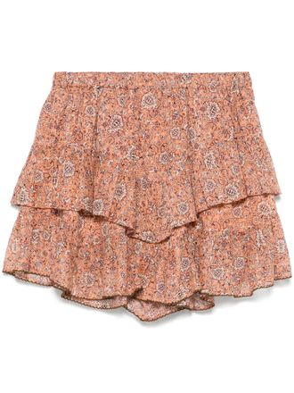 Isabel Marant Jocadia Shorts - Orange