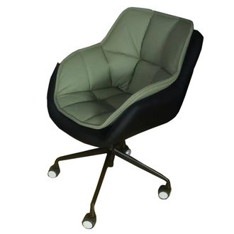 Generic Hochlehner-Schreibtischstuhl,ergonomischer B&uuml;rostuhl Armlehnen,Computerstuhl telhoher R&uuml;ckenlehne Schwenkfunktion,drehbarer Schminktisch auf Rollen Sc