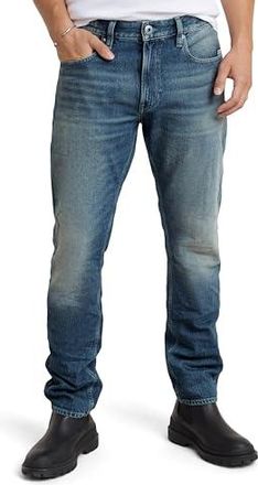 G-Star G-Star Homme Jean Mosa Straight, Bleu (antique faded lago blue D23692-D434-G354), 29W / 34L