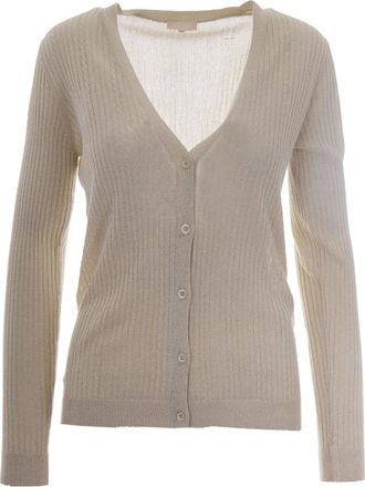 Liu Jo Femme, Pulls, Beige, Taille: 38 FR ECS Maglia Aperta M/L