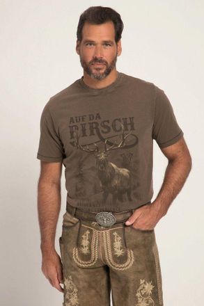 JP1880 T-Shirt T-Shirt Tracht Halbarm gro&szlig;er Print Vintage Look
