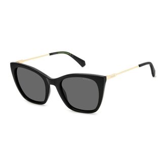 Polaroid Femme, Accessoires, Noir, Taille: ONE Size Lunettes de soleil oeil de chat Pld-4144/S/X-807