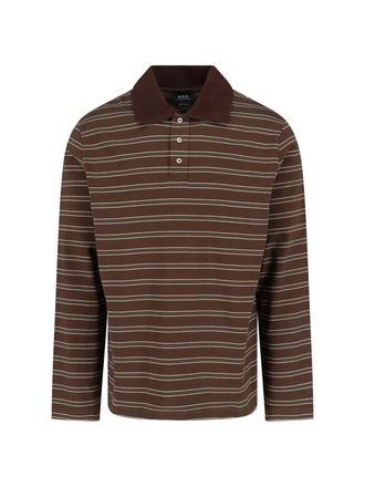 A.P.C. A. P.C. Gestreiftes Polohemd