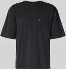 Levi's T-Shirt mit Brusttasche und Label-Detail