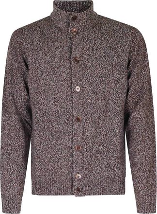Seventy Blouson Bottoni Lana Moulin&eacute;e - Homme - Pulls - Brun - Taille: L