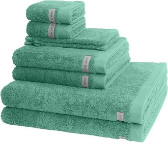 ROSS 8 teiliges Frottier-Set - Sinfonie (2 X Wasch- 2 X Gäste- 2 X Dusch- 2 X Handtuch im Set) - 500 g/m2 - Baumwolle - Walkfrottee - saugstark - weich und