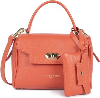 Lancaster Femme, Sacs, Orange, Taille: ONE Size Sac &agrave; main Mademoiselle Grace