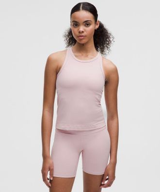 lululemon D&eacute;bardeur dos nageur Align longueur taille pour Femmes - Rose - Taille 16