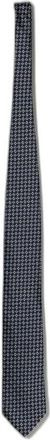 Ermenegildo Zegna Cravate en soie jacquard - unisex - Accessoires - Bleu - Taille: ONE Size
