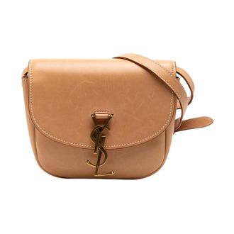 Saint Laurent Sac bandouli&egrave;re en cuir doccasion - Femme - Pre-owned - Brun - Taille: ONE Size