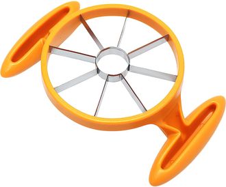 Generic Ananas-Slicer aus Edelstahl, manueller Birnentrenner, abnehmbarer Küchenhelfer, rutschfest, für die Zubereitung von Mahlzeiten