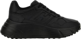 Hogan Low-Top Sneaker - Lace-Up Hogan H669 H Sneakers - Gr. 35,5 (EU) - in Schwarz - f&uuml;r Damen