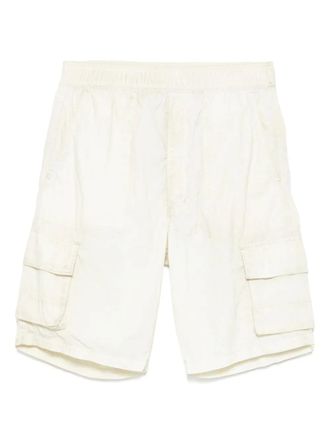 Izzue short cargo à patch logo - Tons neutres