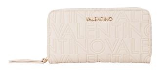 Valentino Geldb&ouml;rse Pansy Zip Around Wallet Ecru Creme