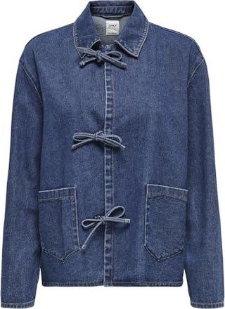 Only Veste en Jean ONLTHILLE Veste en Jean Dark Blue Denim L Dark Blue Denim 1 L