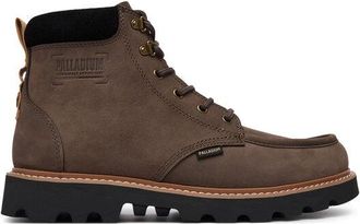 Palladium Schn&uuml;rschuhe Trooperlite Grit Zip 04985-249-M Dunkelbraun