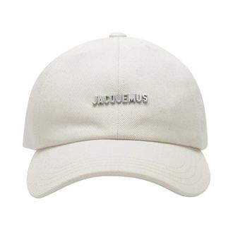 Jacquemus Homme, Accessoires, Beige, Taille: 60 CM La casquette Gadjo