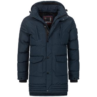 Alessandro Salvarini Winterjacke ALESSANDRO SALVARINI ASVenico, Herren, Gr. 3XL, blau (navy), Obermaterial: 100% Polyester. Futter: 100% Polyester. Fellimitat: 100% Polyes