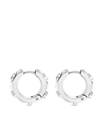 Philipp Plein Ohrring aus Edelstahl - Silber