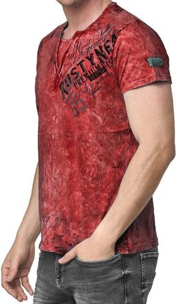 Rusty Neal T-Shirt im coolen Used-Look-Design