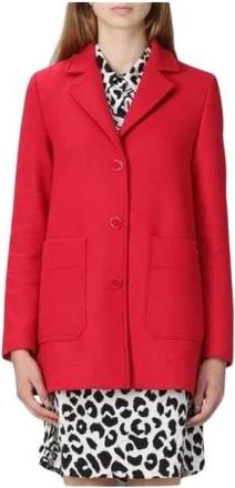 Love Moschino Damen, M&auml;ntel, Rot, SGr&ouml;&szlig;e