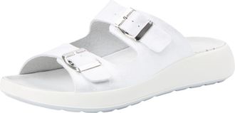 Igi & Co Igi&Co imac spa Damen D.Palmer Green Schiebe-Sandalen, Silber/schwarz, 35 EU