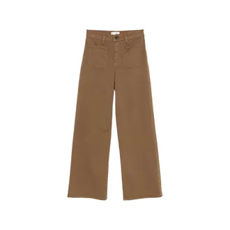 Frame Denim Le Slim Patch-pocket Wide-leg Jeans