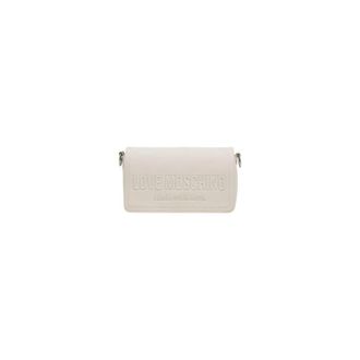 Love Moschino Polyethylen Handtasche mit elegantem Design - - Bags - Damen - Beige - ONE SIZE