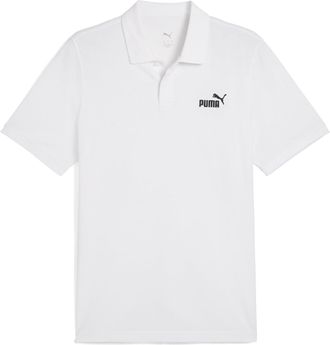 Puma Herren ESS No. 1 Logo Pique Polo Polos, wei&szlig;, XS