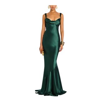 Retrof&ecirc;te Femme, Robes, Vert, Taille: 40 FR Vinicia Dress