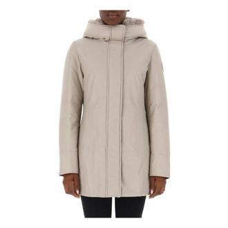 Woolrich Winterparka mit abnehmbarer Kapuze - - Coats - Damen - Beige - S