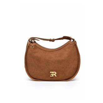 Ermanno Scervino Femme, Sacs, Brun, Taille: ONE Size Angelica Shoulder Bag