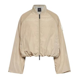 Afterlabel Sarajevo Bomber Jacket - Femme - Vestes - Beige - Taille: 38 FR