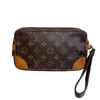 Louis Vuitton Sac pochette Pre-owned - Femme - Pre-owned - Brun - Taille: ONE Size