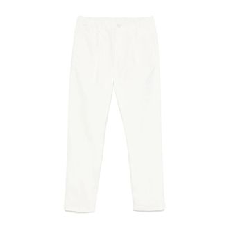 Herno Baumwollhosen mit Kordelzug - - Trousers - Herren - Wei&szlig; - S